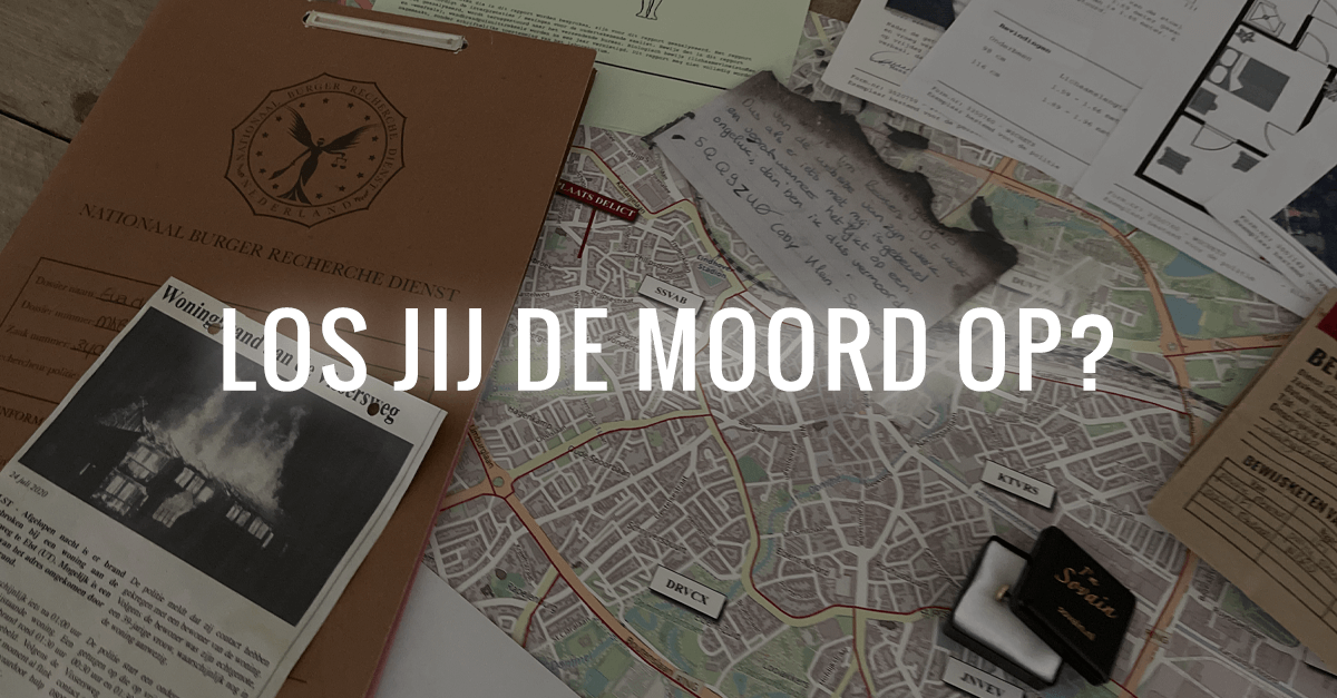 Word detective en los de moord op - Inspective Moordspel thuis